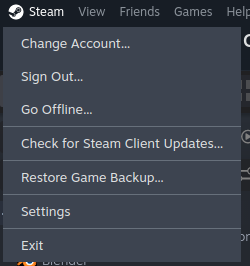 Use native context menus. · Issue #10022 · ValveSoftware/steam-for-linux · GitHub