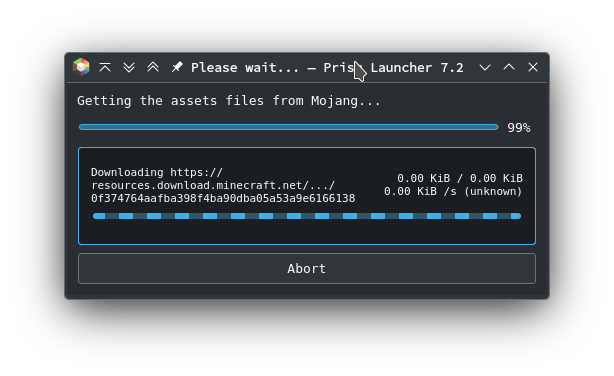 Don't lock the main window when launching an instance. · Issue #1599 ... Don't lock the main window when launching an instance. · Issue #1599 ...