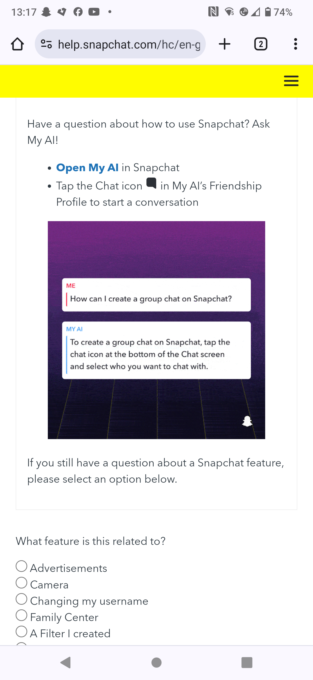 help.snapchat.com - see bug description · Issue #129309 · webcompat/web ...