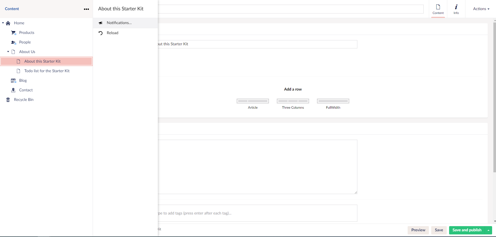 Action menu doesn't inherit from parent · Issue #7587 · umbraco/Umbraco-CMS · GitHub