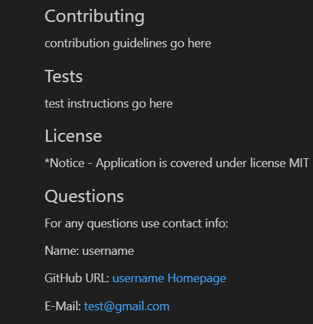 GitHub - KRWeidner/README_Generator