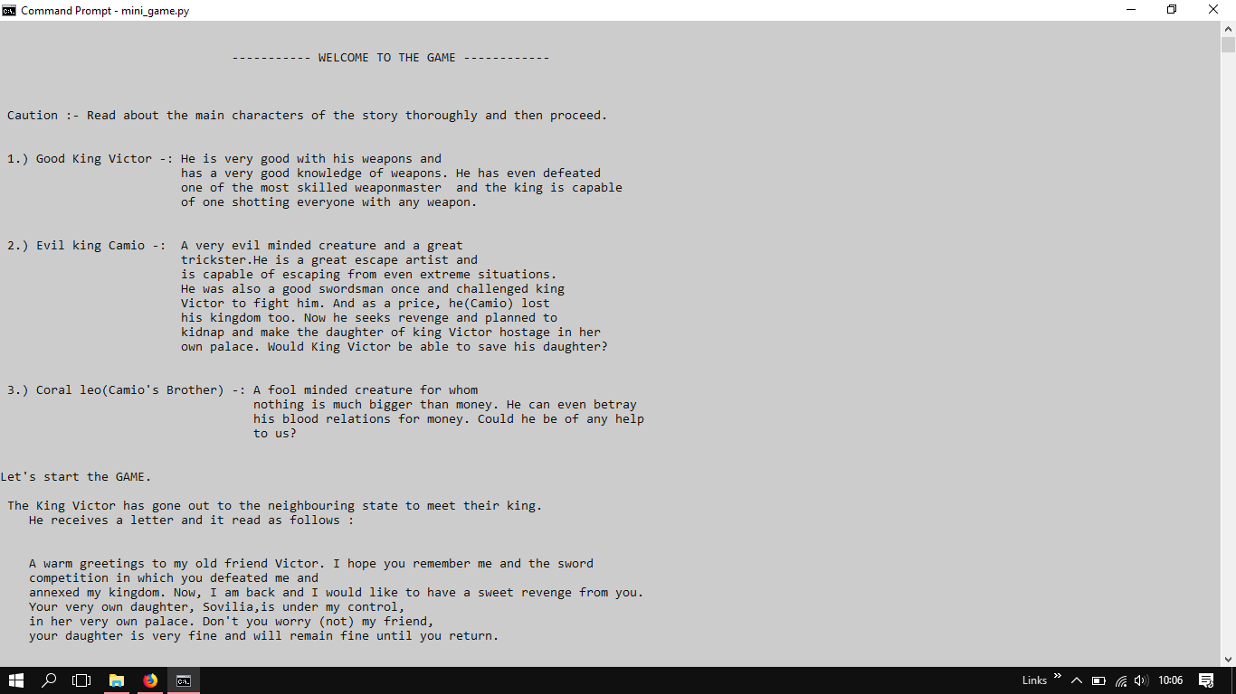 Github Codersgaspythontextgame