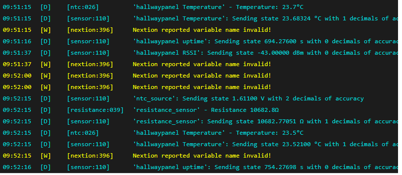 [nextion:396]: Nextion reported variable name invalid! · Issue #789 ...