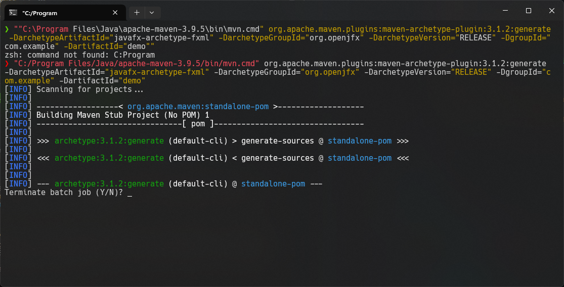 Command-breaking quote usage · Issue #1011 · microsoft/vscode-maven · GitHub