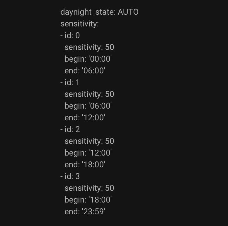 Enable Disable Motion Detection Not Used In New Version 0 10 · Issue 126 · Fwestenberg