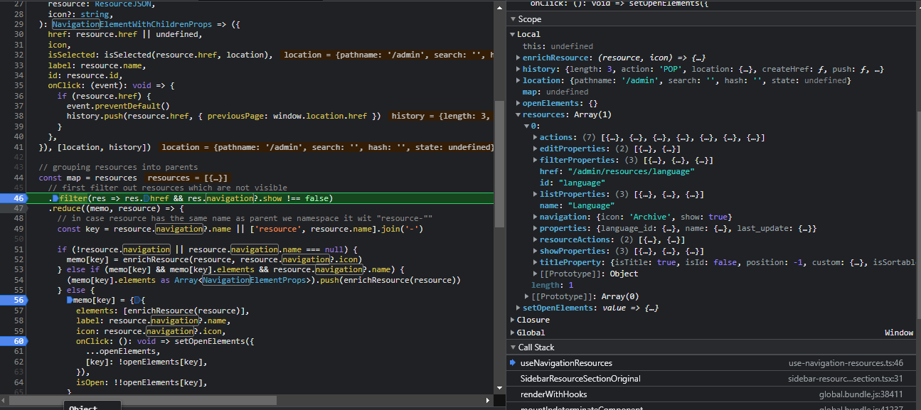 Uncaught TypeError: Cannot read properties of undefined (reading 'split ...