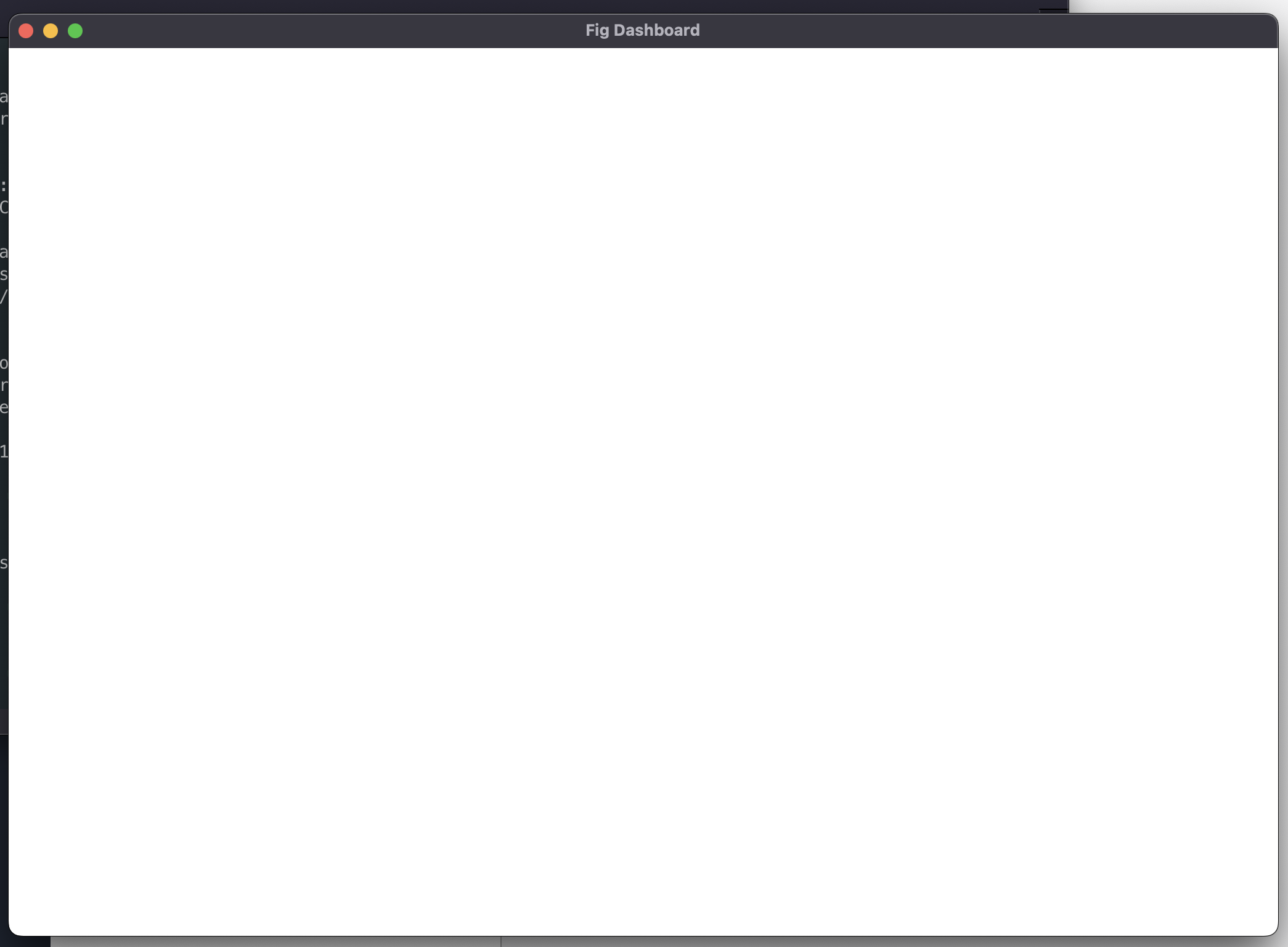 Bug Empty Dashboard On Installing Fig · Issue 2451 · Withfigfig · Github