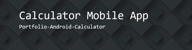 GitHub - steve-levesque/Portfolio-Android-Calculator: Simple Calculator ...