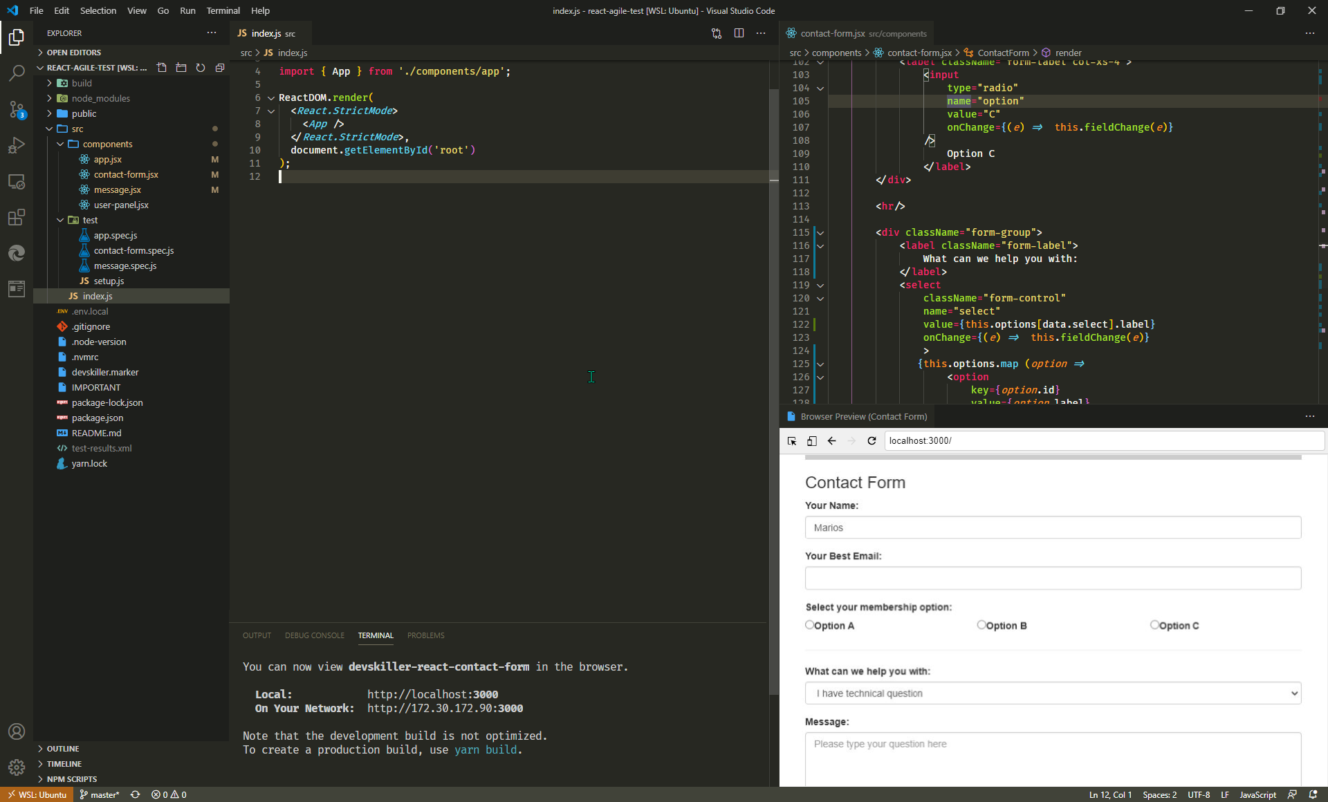Can I customize Integrated Terminal to be a resizeable column? : r/vscode