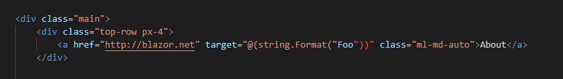 Razor Syntax Coloring Breaks If Code Placed Withing A Sting · Issue 3054 · Dotnet Vscode Csharp
