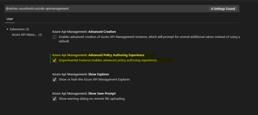 Improved policy authoring experience - Intellisense/completions ...