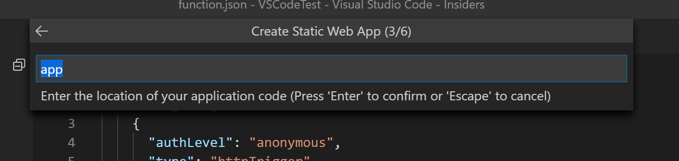 create experience app folder inconsistent with portal · Issue #91 · microsoft/vscode ...