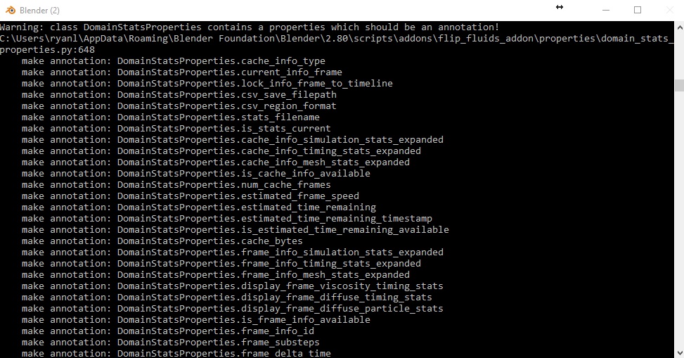Fix installation warnings in Blender 2.80 (property annotations ...