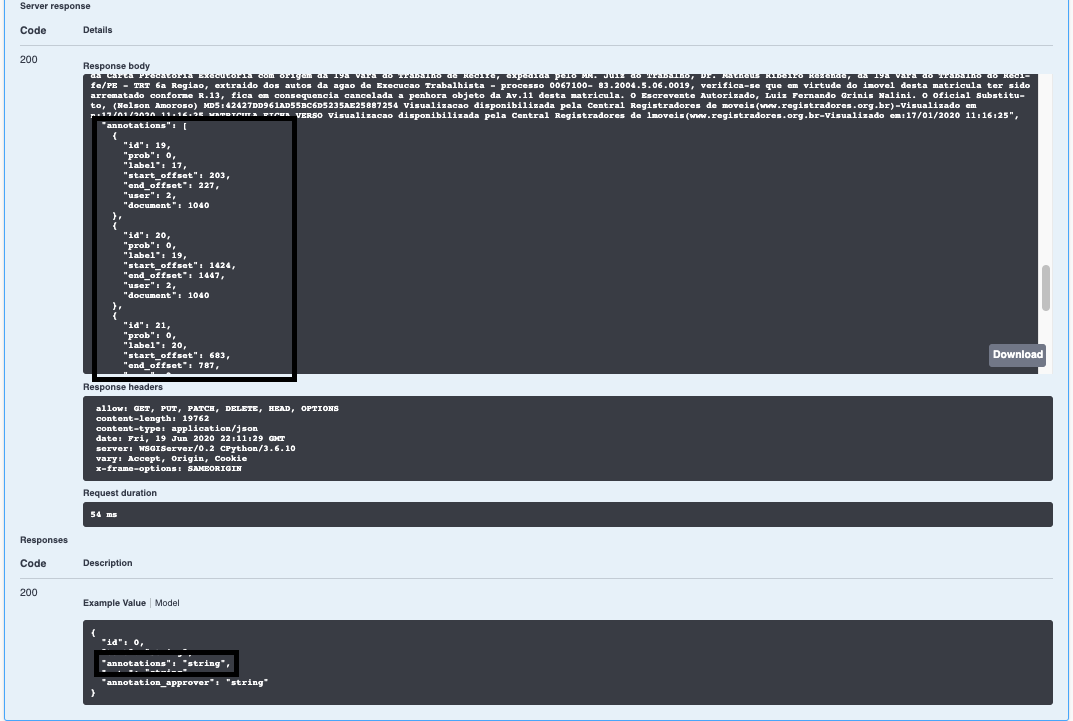 How to upload a document with annotation from doccano API · Issue #848 · doccano/doccano · GitHub