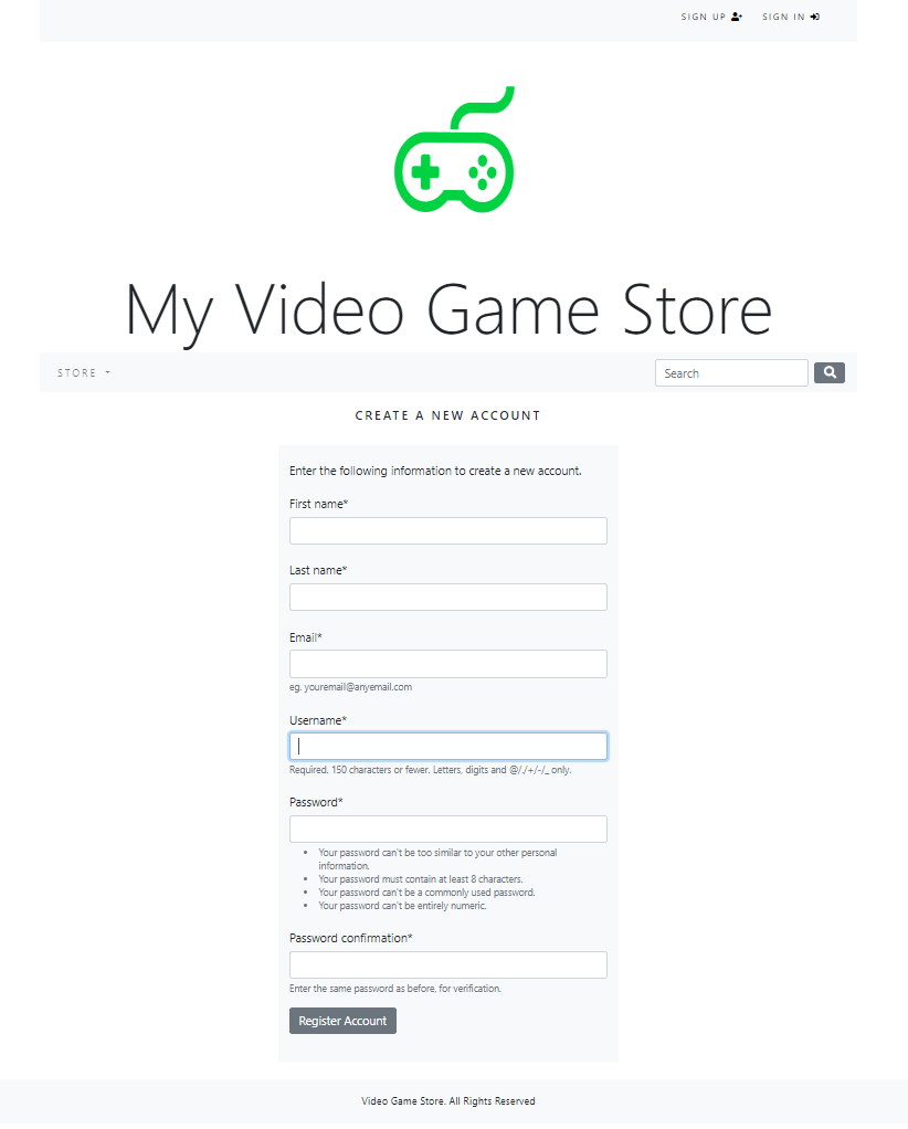 GitHub - Tng23/mydjangostore: An web store created with Python and Django