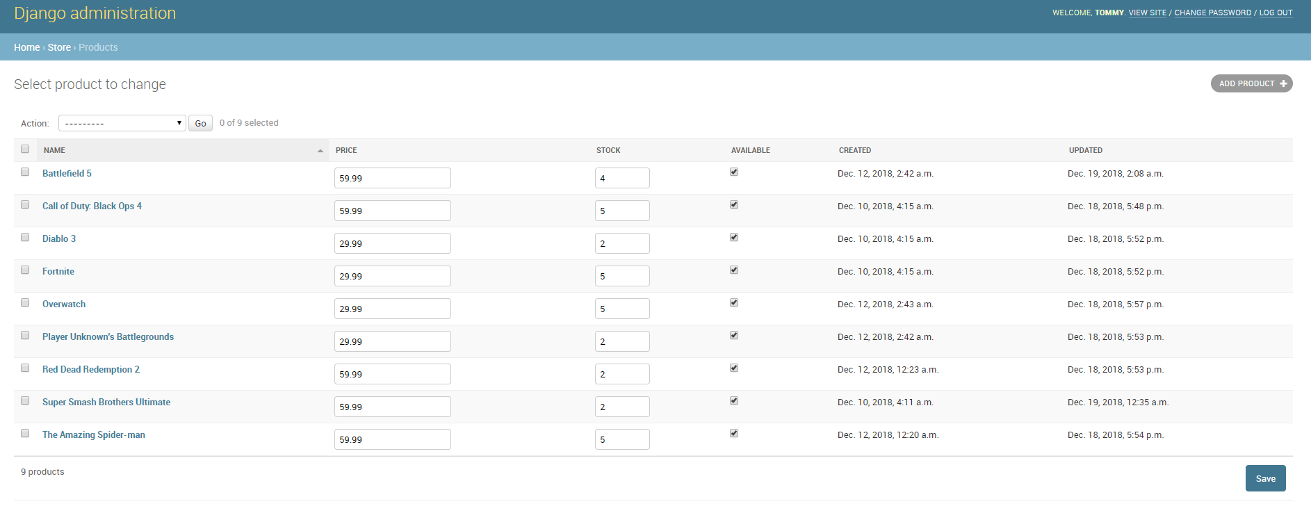 GitHub - Tng23/mydjangostore: An web store created with Python and Django