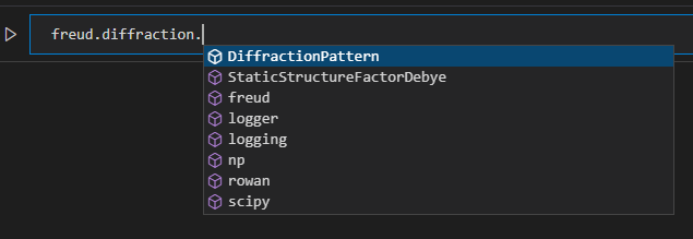 Module Freud Diffraction Has No Attribute Staticstructurefactordirect · Issue 898