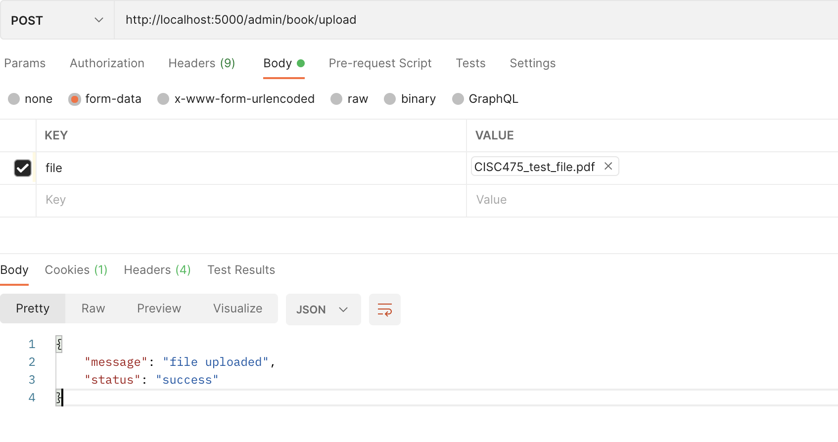 Create Admin Book Upload Endpoint · Issue 70 · Bitnulls Storybook · Github