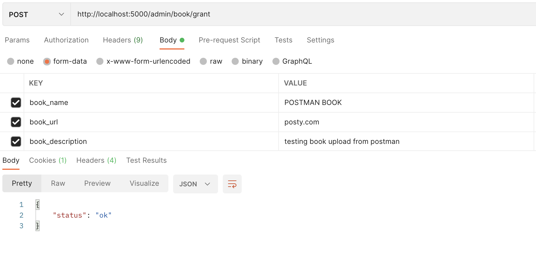 Create Admin Book Grant API Endpoint · Issue #83 · BITNULLS/storybook · GitHub