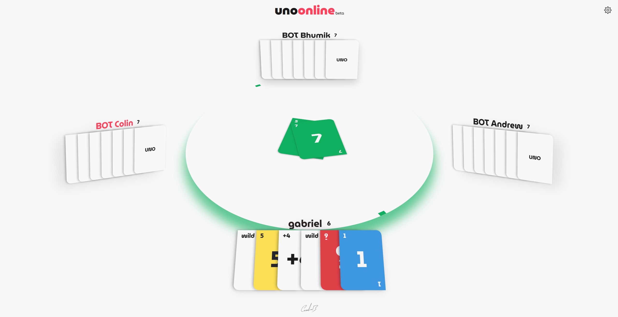 GitHub - gabrielbelcher/uno-online: Online UNO multiplayer