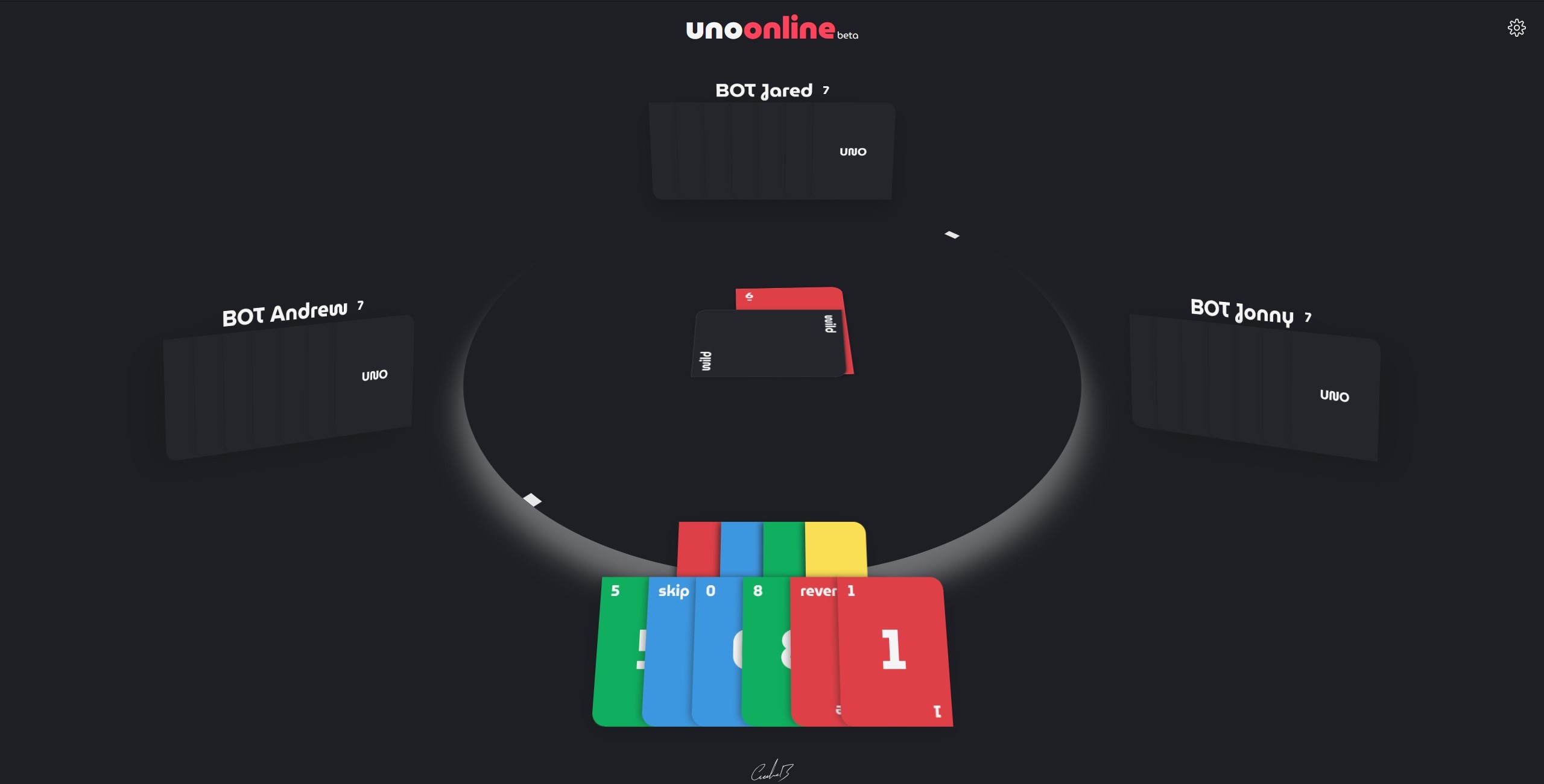 GitHub - gabrielbelcher/uno-online: Online UNO multiplayer