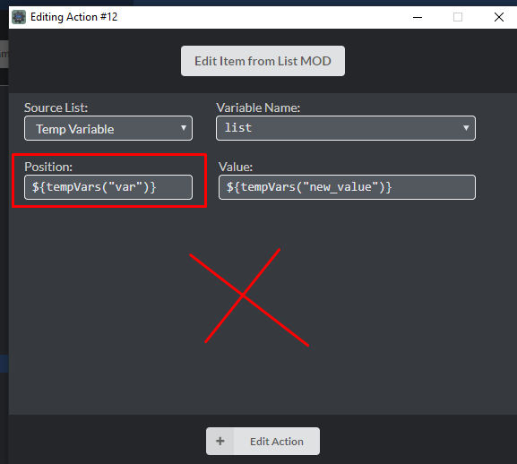 Edit Item From List's Position Field Bug. · Issue #606 · dbm-network/mods · GitHub
