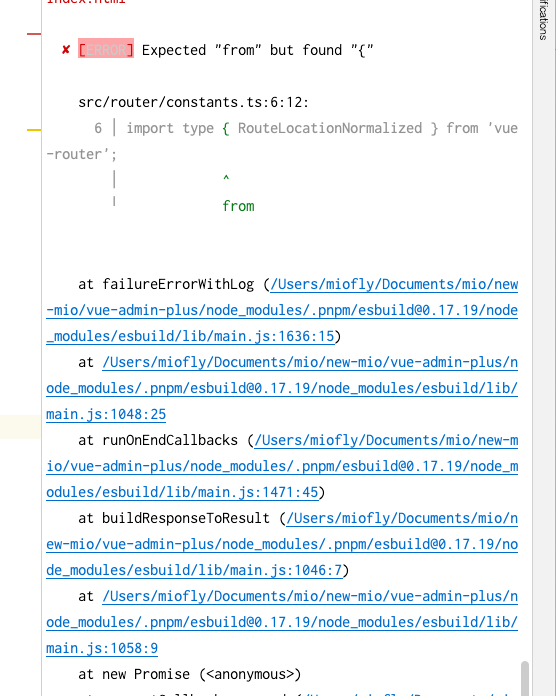 When I Use Node Modules Error Will Occur When Starting · Issue 56 · Vite Plugin Vite Plugin