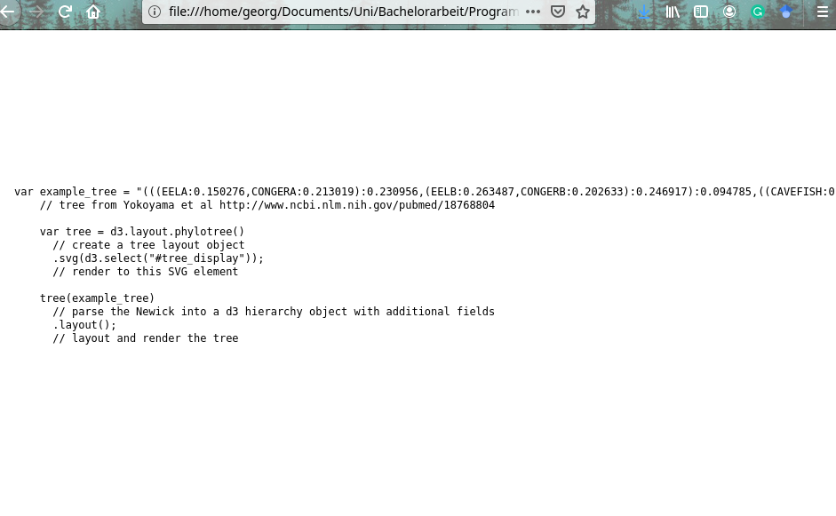 Error In Hello World Html · Issue 199 · Vegphylotreejs · Github