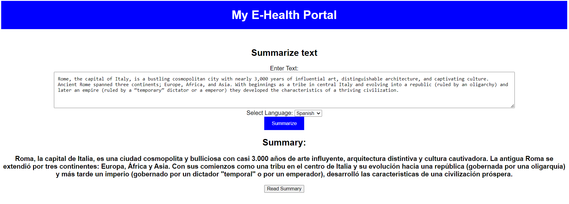 GitHub - sudheersujay/TextSummary_translator: web application that utilizes Flask and the OpenAI ...