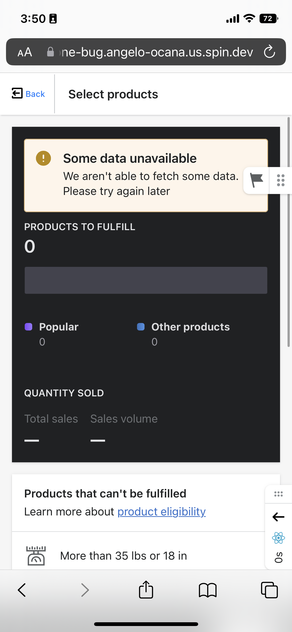 [Frame] Height overflows viewport on iOS · Issue #8590 · Shopify/polaris · GitHub