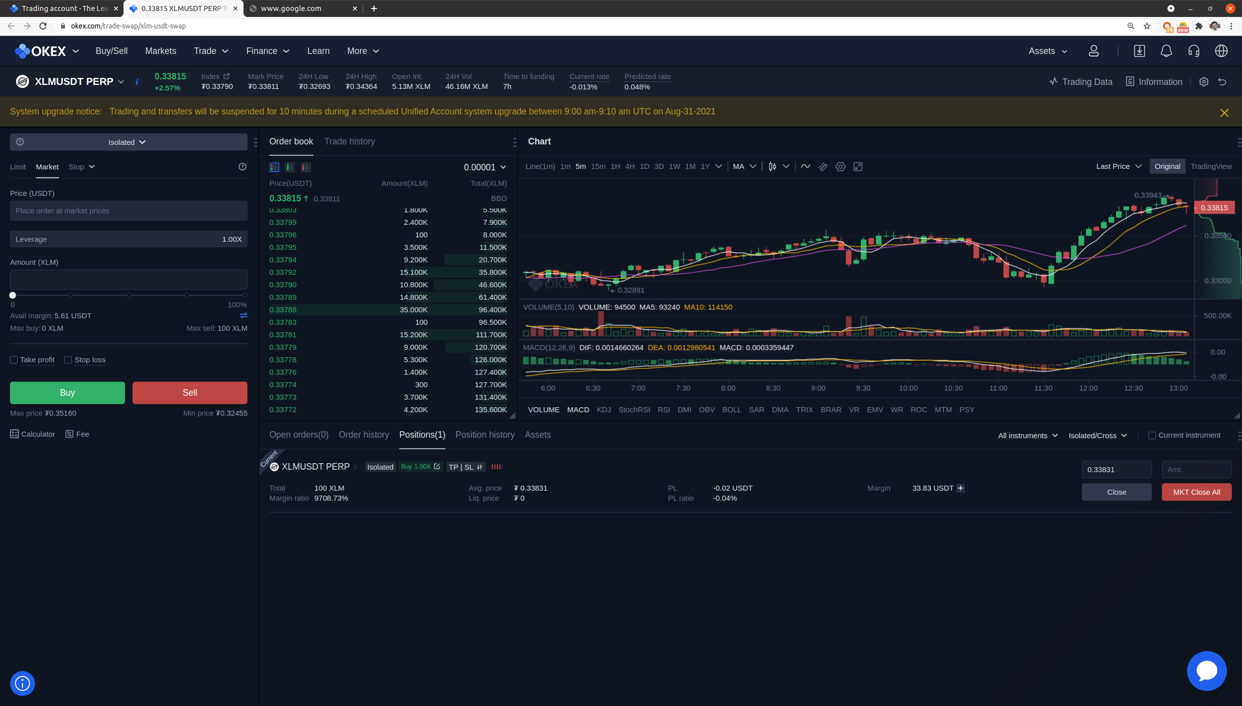 Need help to open an order in okex Future market · Issue #9903 · ccxt/ccxt · GitHub