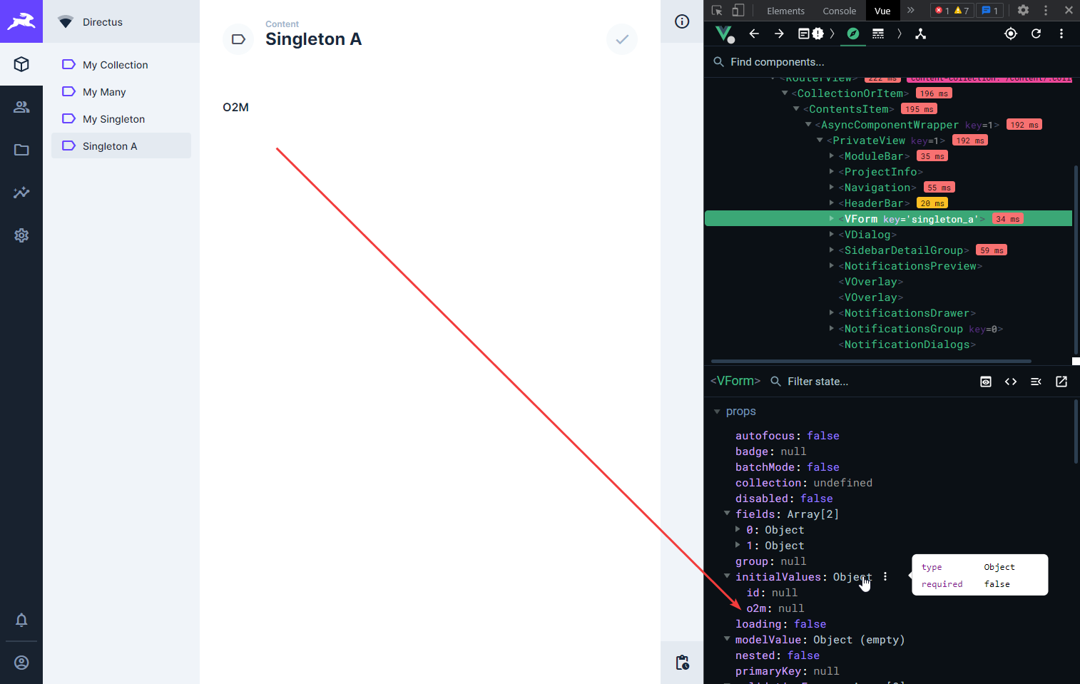 Relational Interfaces Not Initializing Correctly In Singletons · Issue 12847 · Directus