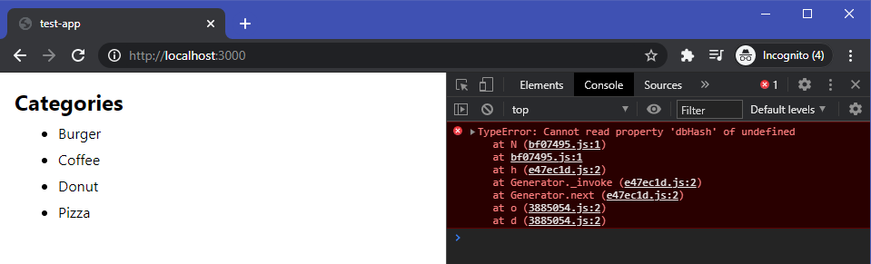 "Cannot read property 'dbHash' of undefined" error only when using "nuxt generate" · Issue #493 ...