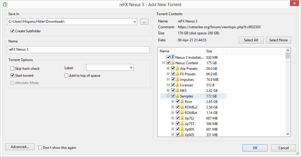 Names of files do not load in the torrent adding screen · Issue #15485 · qbittorrent/qBittorrent ...