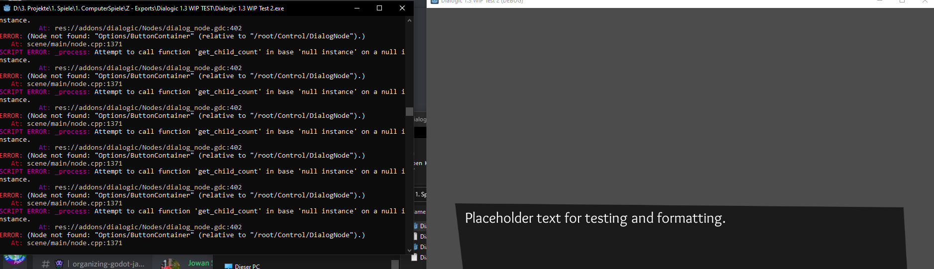 Exporting Without A Theme Doesnt Work · Issue 466 · Dialogic Godotdialogic · Github
