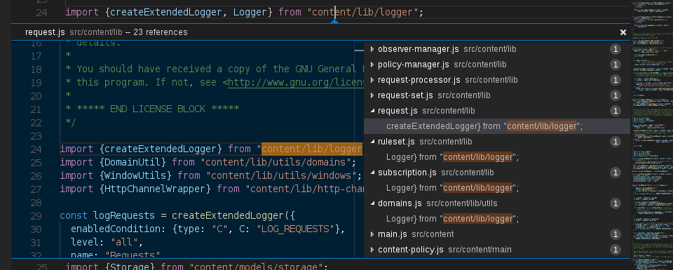 add command "Find All References of the current file" · Issue #41681 · microsoft/vscode · GitHub