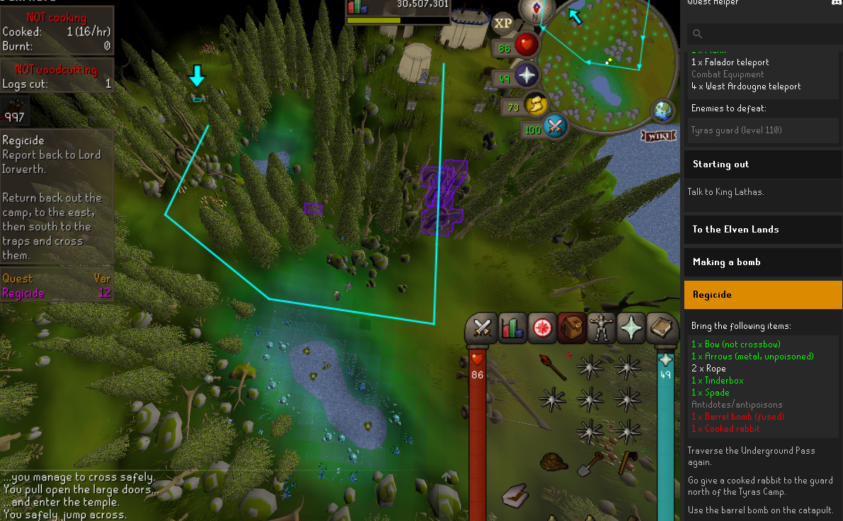 Add Regicide · Issue #105 · Zoinkwiz/quest-helper · GitHub