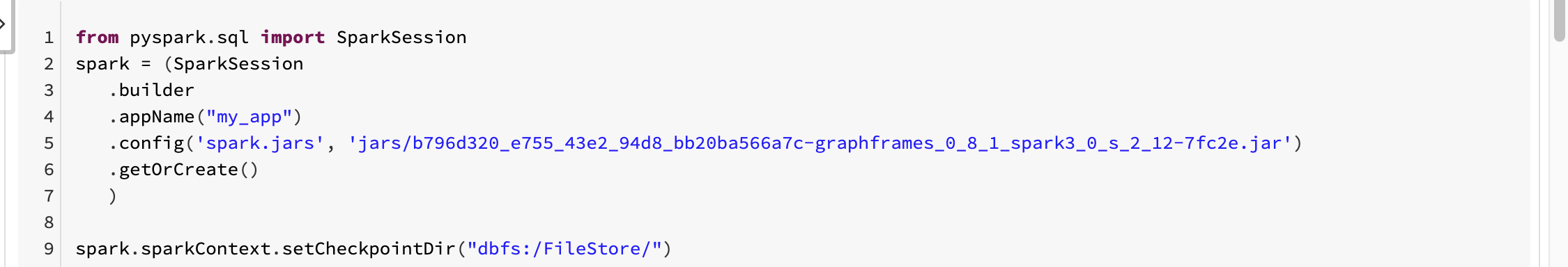Cannot find graphframes jar when running code on databricks · Issue #266 · moj-analytical ...