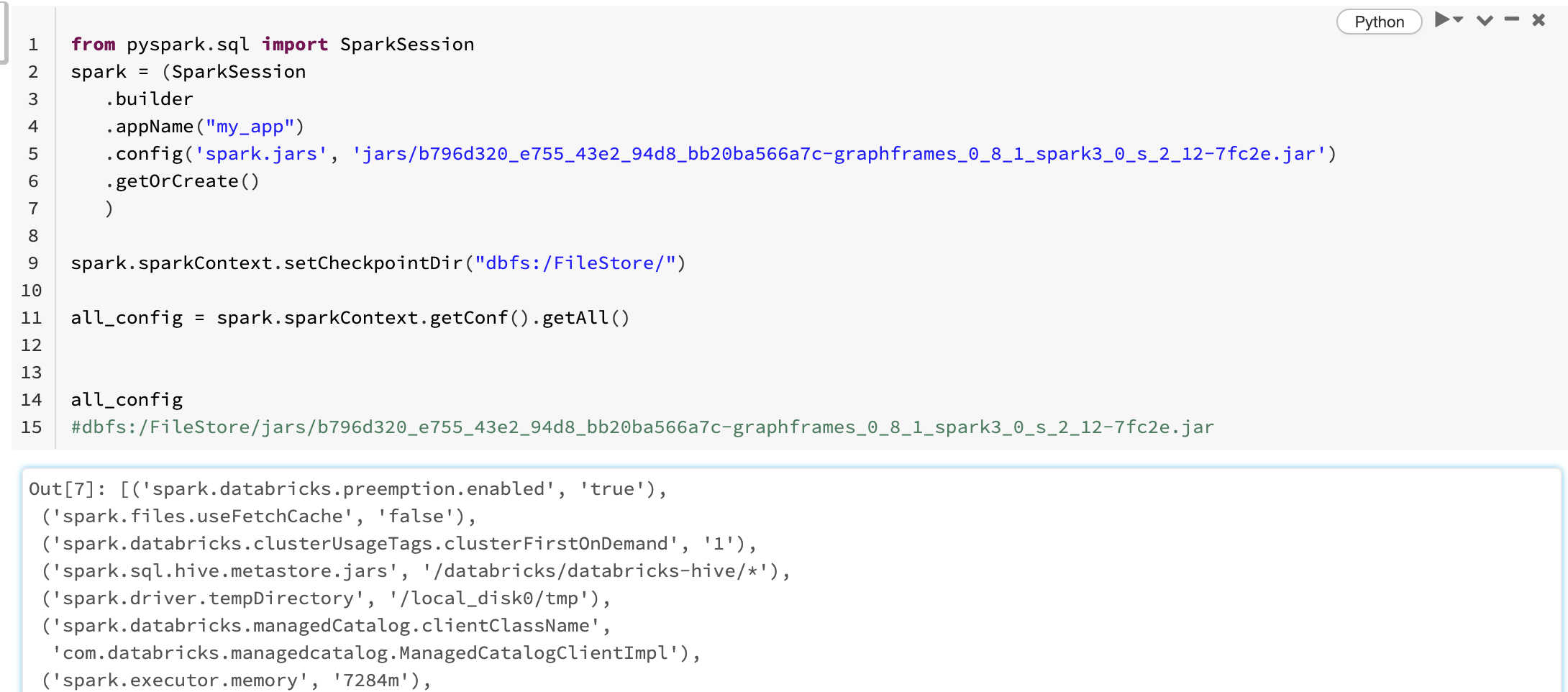 Cannot Find Graphframes Jar When Running Code On Databricks · Issue 266 · Moj Analytical