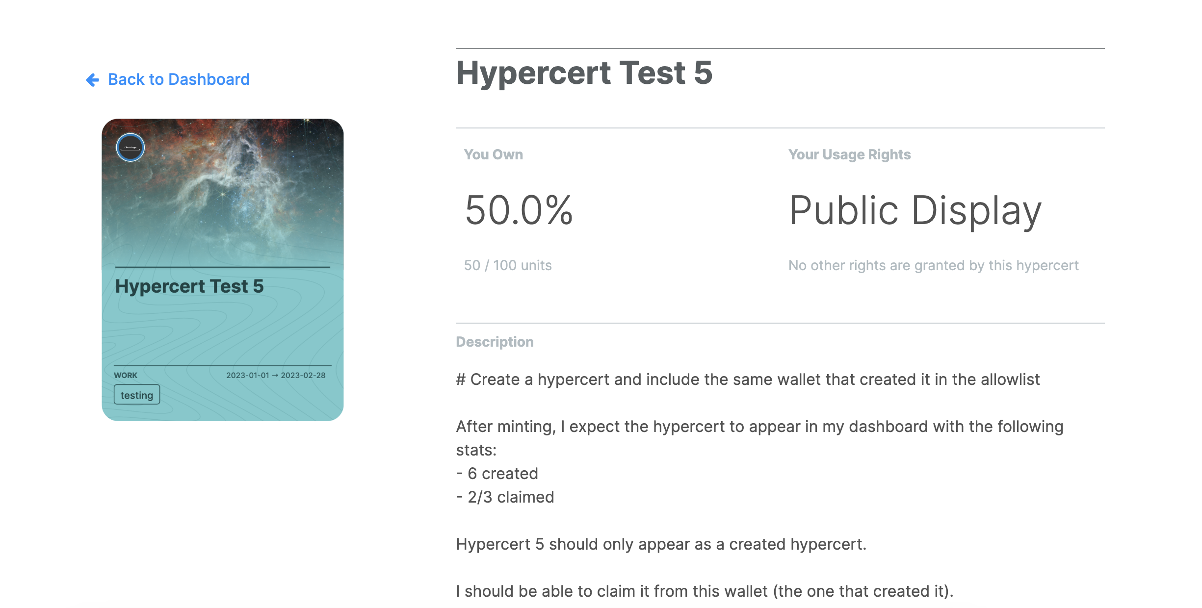 hypercert view should render description in markdown · Issue #422 · hypercerts-org/hypercerts ...
