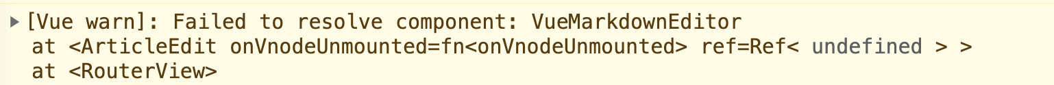 Vite Vue3 项目中 引入组件报错 · Issue 71 · Code Farmer Ivue Markdown Editor · Github