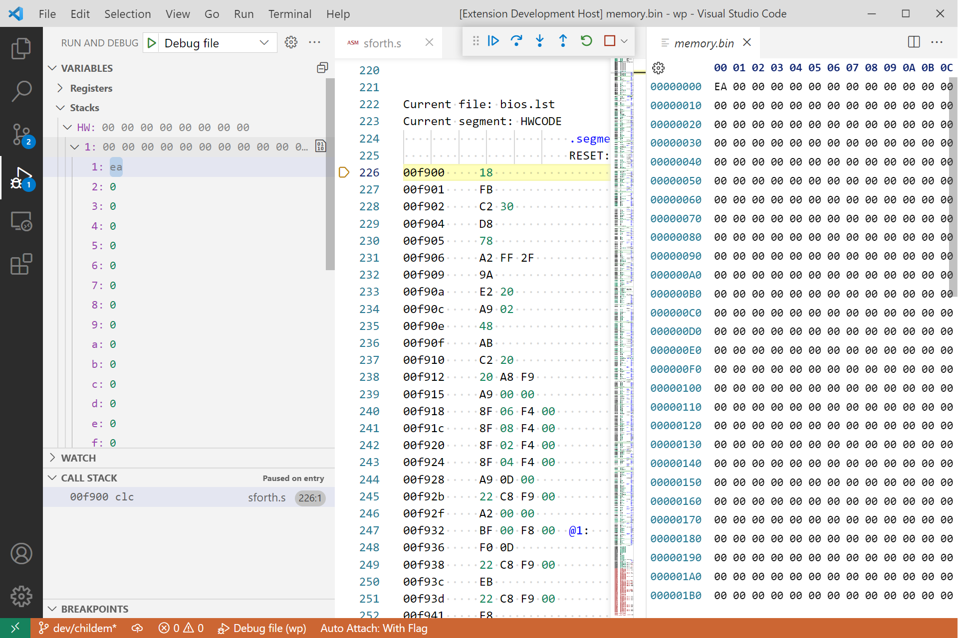 [question] VSCode Support for Memory Event · Issue #164124 · microsoft/vscode · GitHub