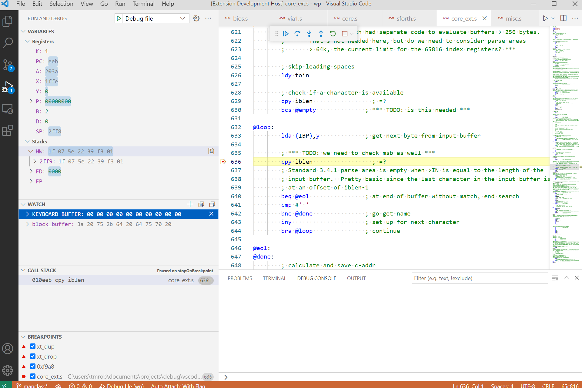 [question] VSCode Support for Memory Event · Issue #164124 · microsoft/vscode · GitHub