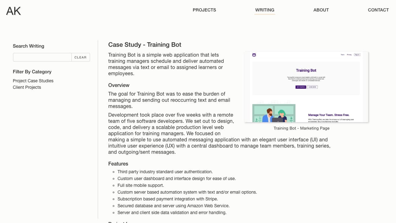 GitHub - Alex-AK/portfolio_v2: Alex King | Software Developer Portfolio (v2). Custom built web ...