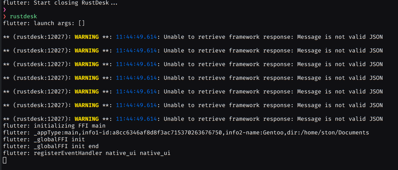slow startup on kde wayland (gentoo, kde) · Issue #4352 · rustdesk/rustdesk · GitHub