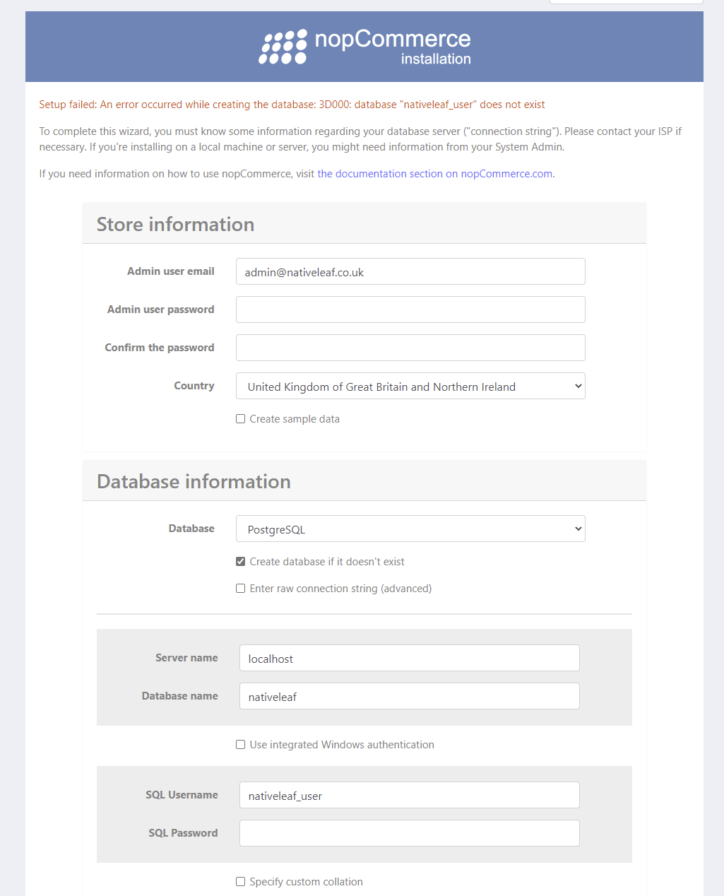 PostgreSQL database support · Issue #3794 · nopSolutions/nopCommerce · GitHub