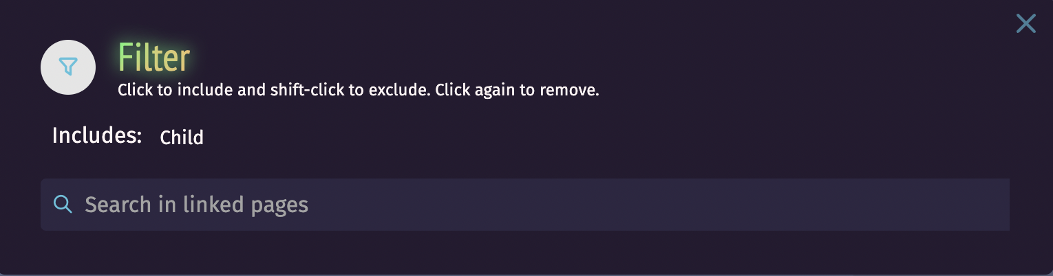 Filtering within the linked references section does not work properly · Issue #6521 · logseq ...