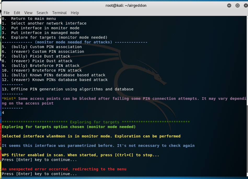 exploring targets error · Issue #73 · v1s1t0r1sh3r3/airgeddon · GitHub