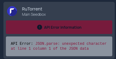 I can't get RuTorrent to work · gethomepage homepage · Discussion #949 ...