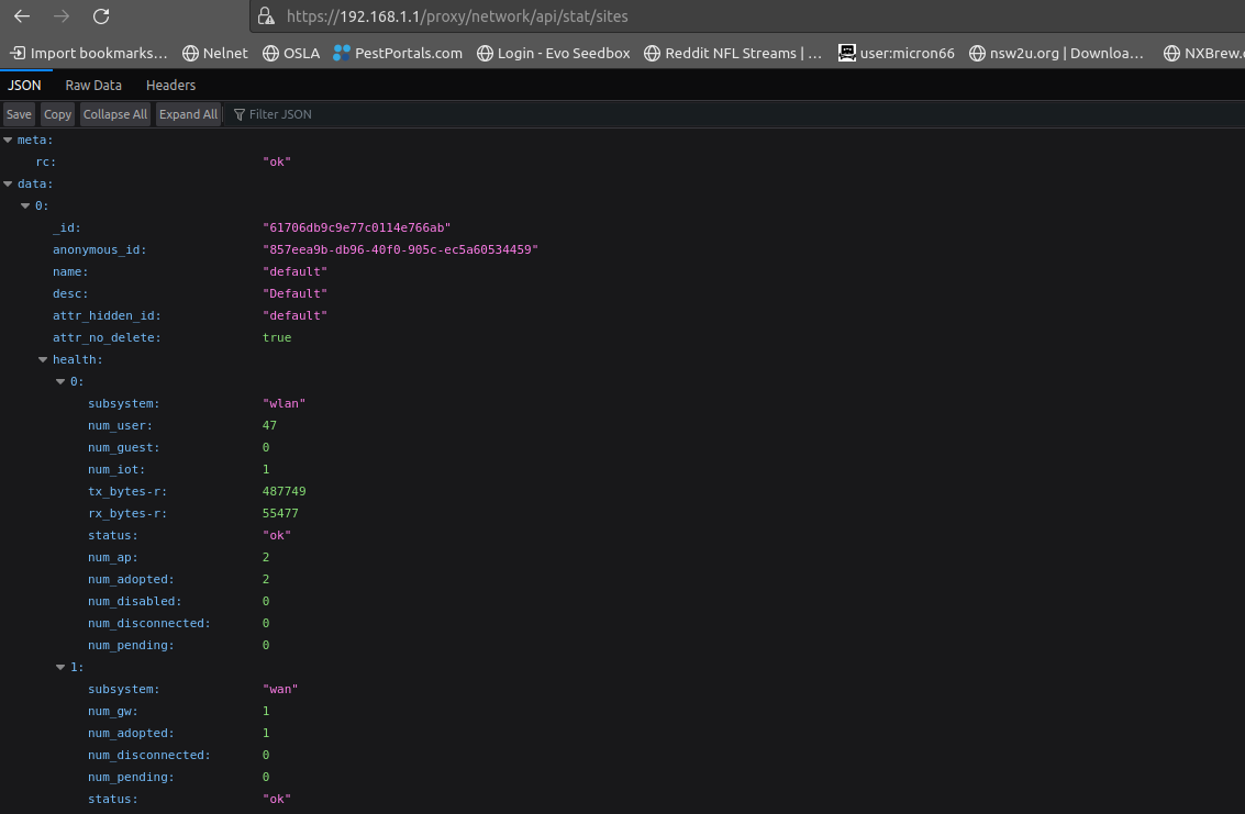 Unifi Widget / Unifi Dreammachine · gethomepage homepage · Discussion ...